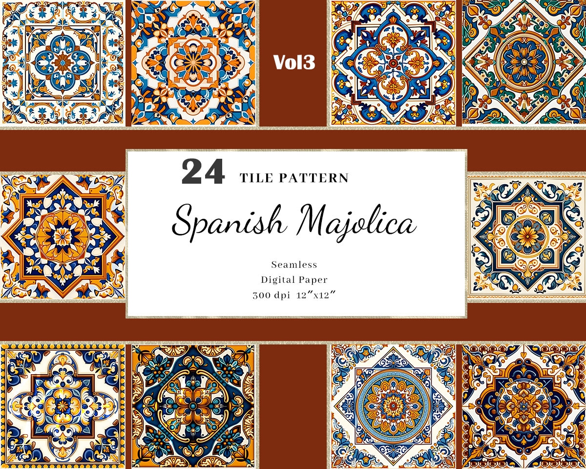 Spanish Paper Borders