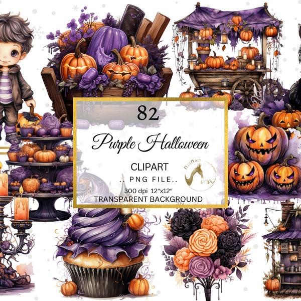 Halloween Clipart - Etsy