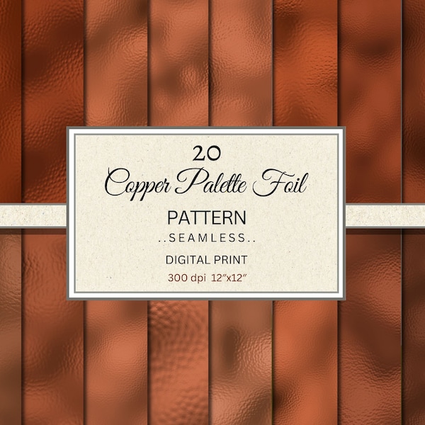 Copper Foil Paper - Etsy
