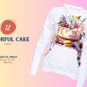 Rainbow Cakes Clipart, Birthday Cupcake, Party Cakes Clipart ...