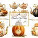 Autumn Tea Party Clipart Bundle Teacup PNG, Digital Download, Tea Time ...