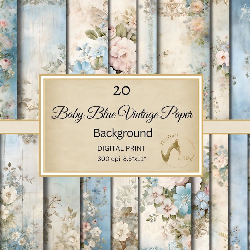 Blue Wedding Paper - Etsy