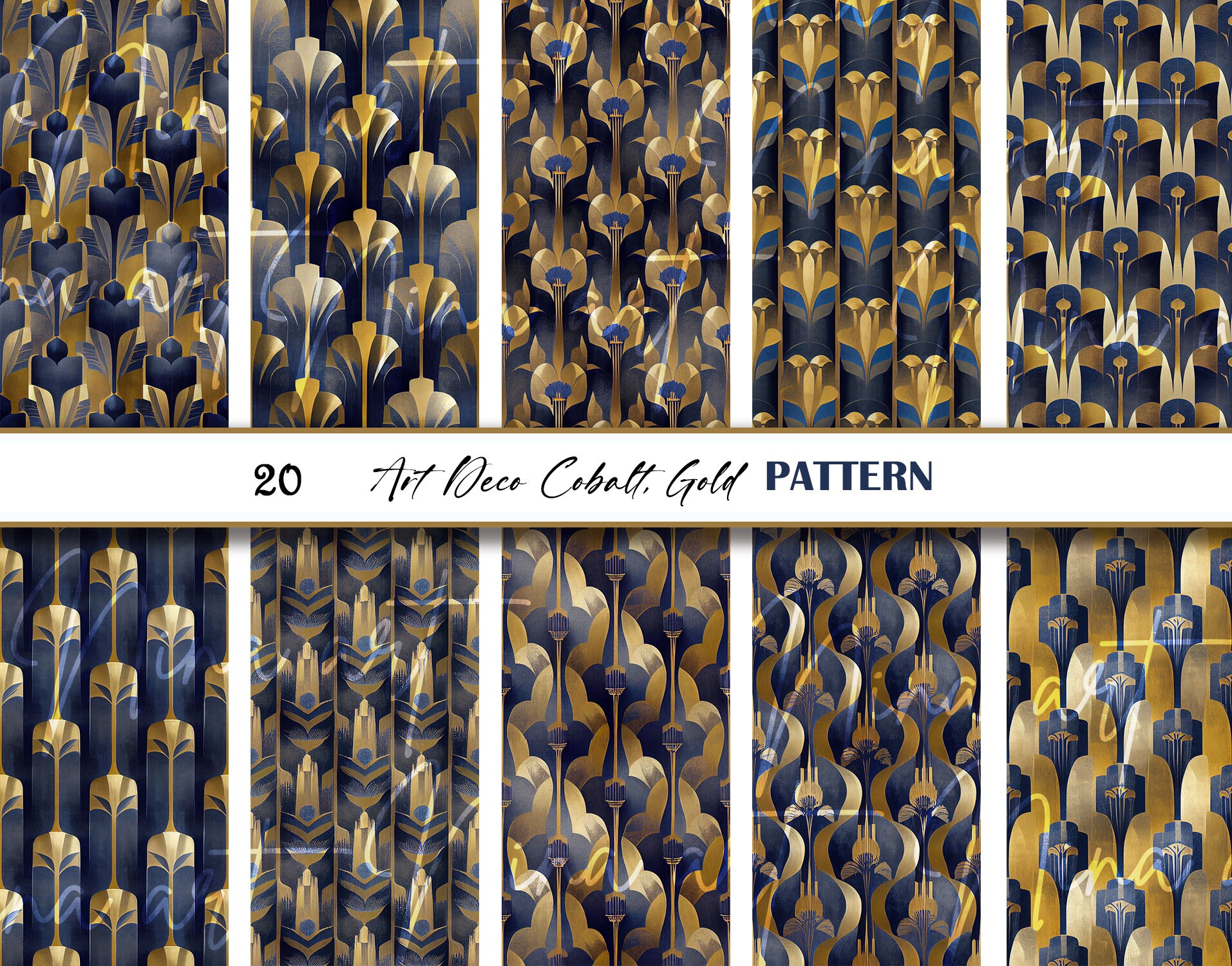 Art Deco Digital Paper Scrapbook Paper Pack Retro Art Deco - Etsy