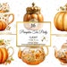 Autumn Tea Party Clipart Bundle Teacup PNG, Digital Download, Tea Time ...