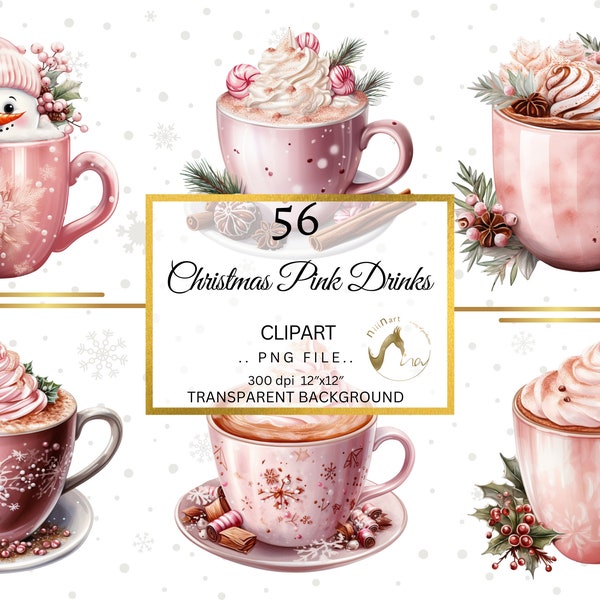 Hot Cocoa Clipart - Etsy