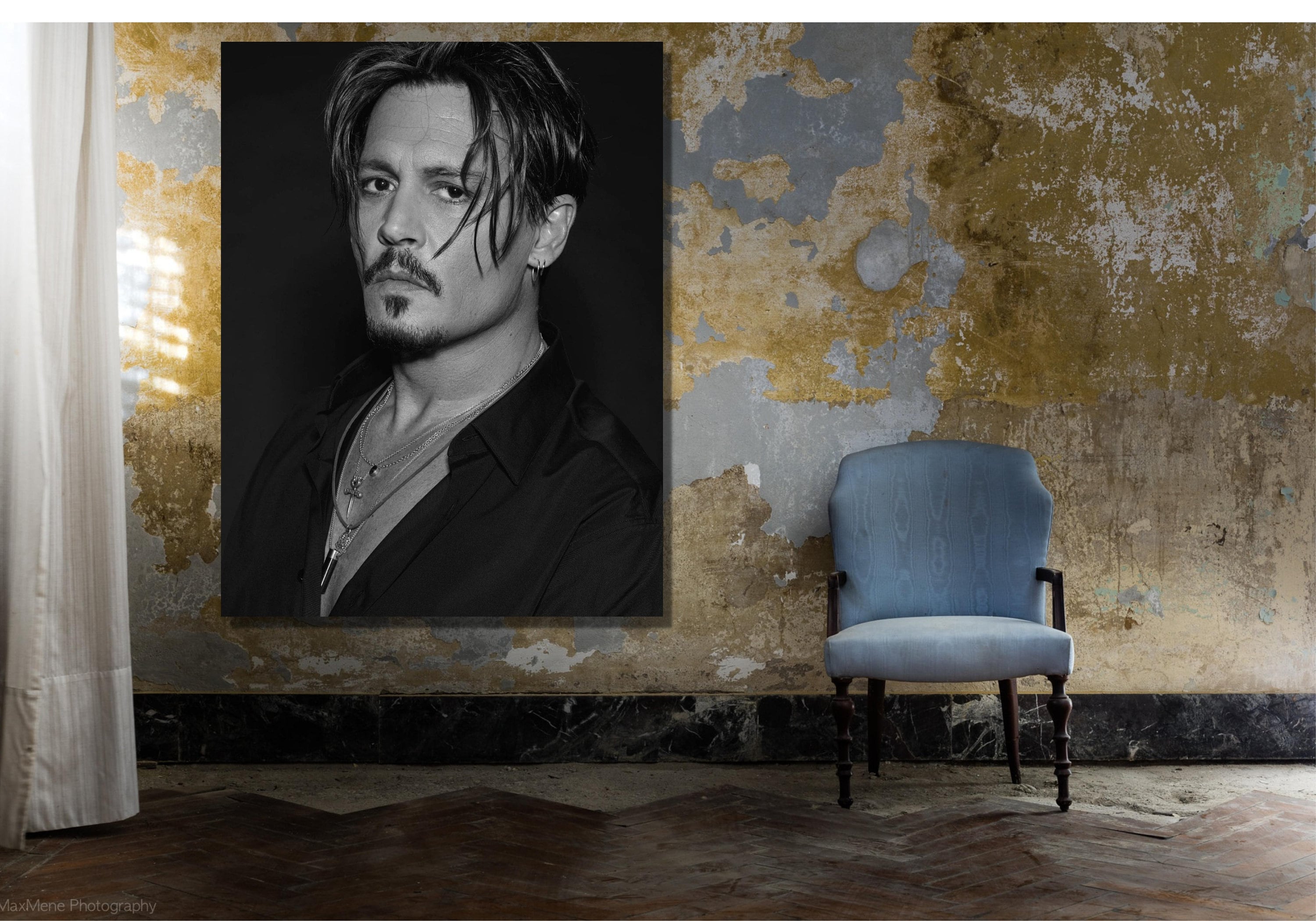 Johnny Depp Art Print/johnny Depp Canvas Wall Art/johnny Depp - Etsy