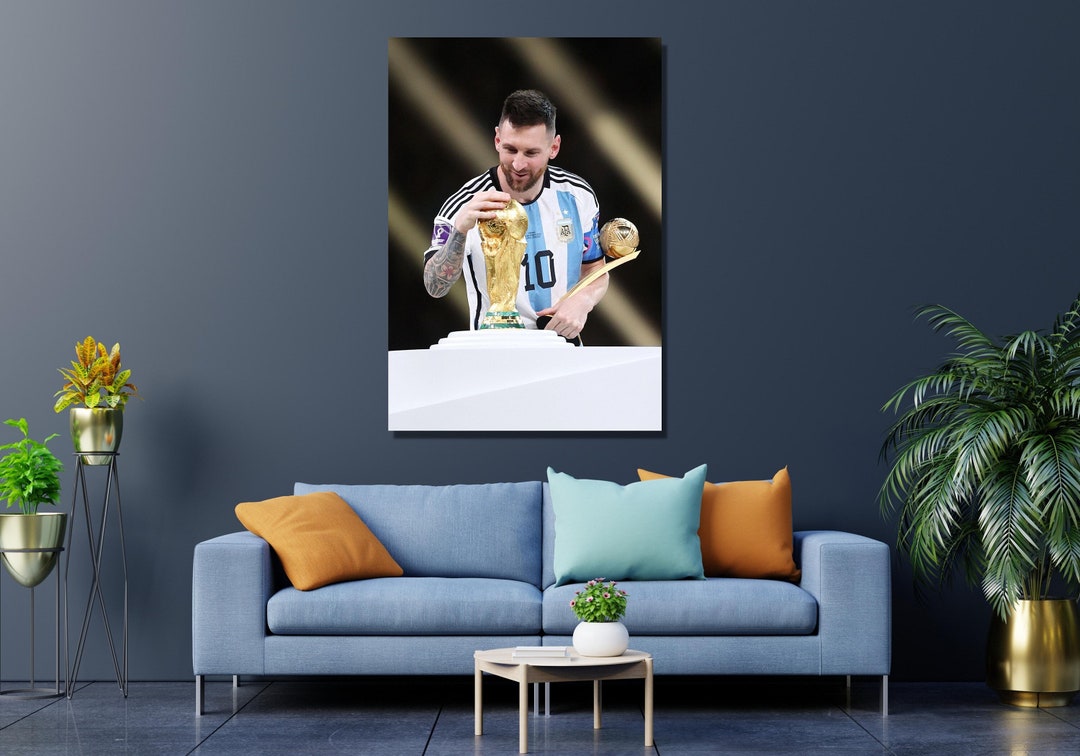Lionel Messi Canvas Wall Art,best Football Player Lionel Messi ...
