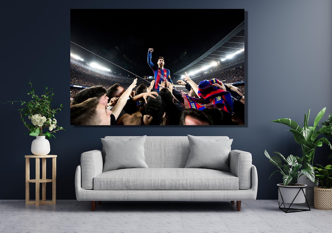 Lionel Messi Poster,lionel Messi Wall Art,lionel Messi Canvas Wall Art ...