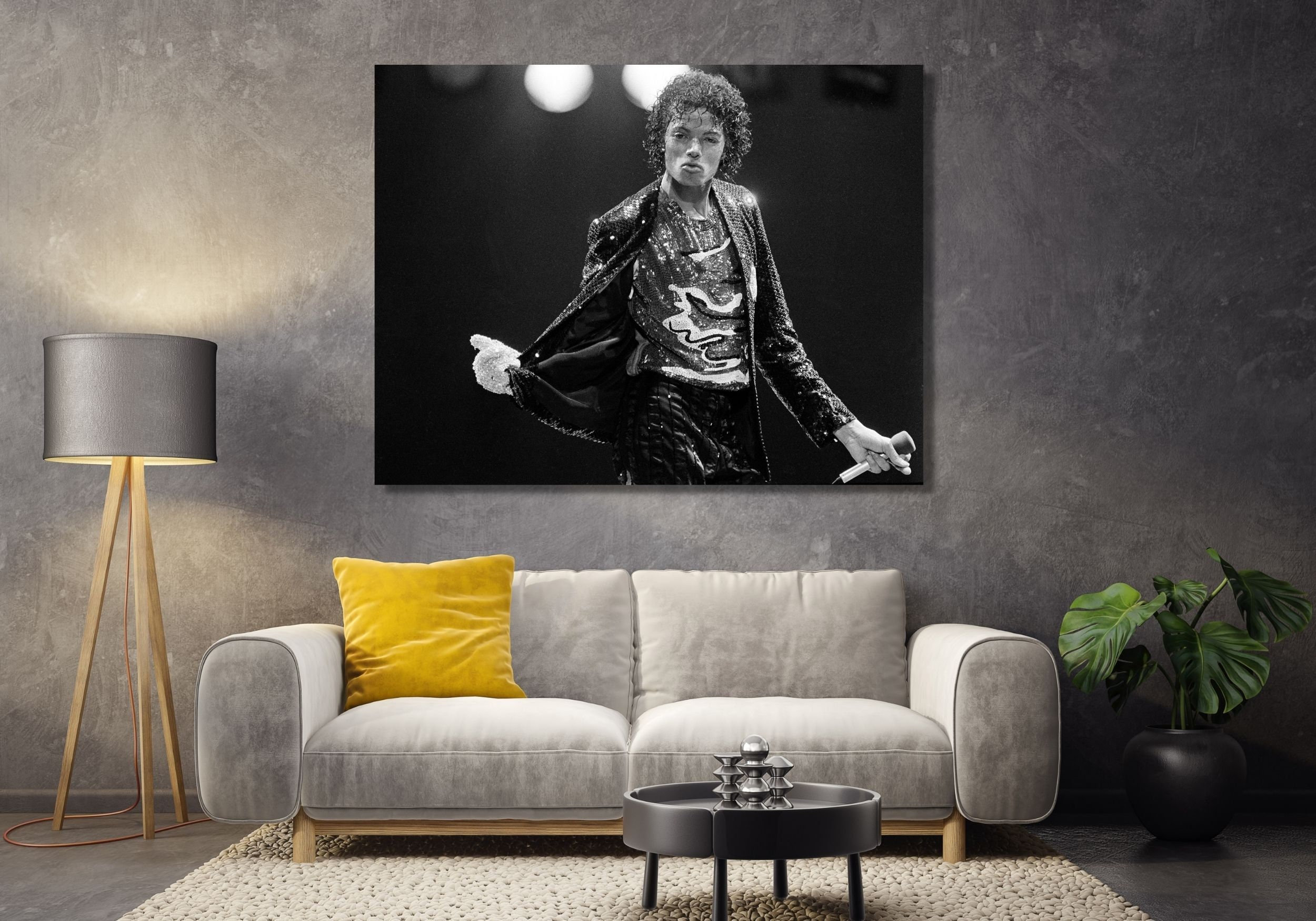 Michael Jackson Canvas Wall Artmichael Jackson Print / Poster - Etsy
