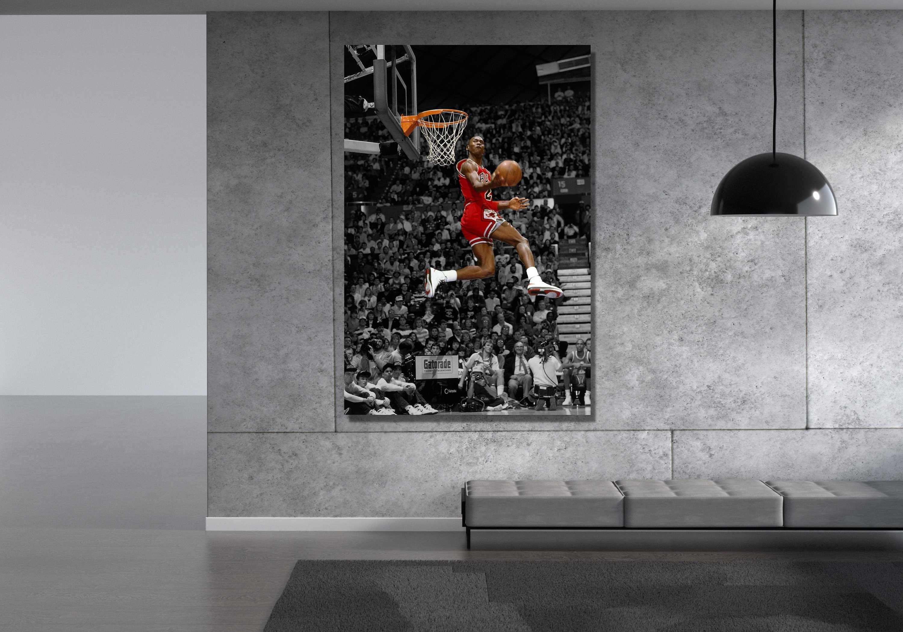 Michael Jordan Dunk Poster