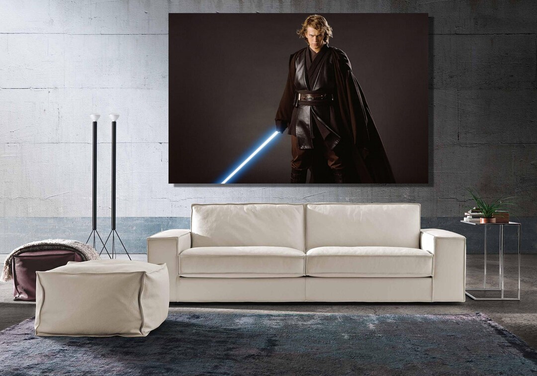 Anakin Wall Art,starwars Canvas,anakin Poster,yoda Poster ,starwars ...