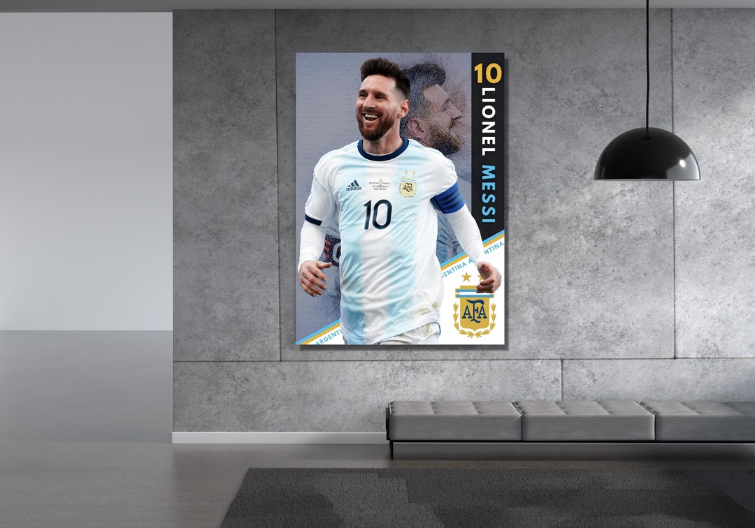 Best Football Player Lionel Messi Argentina Canvas,messi Print,lionel ...