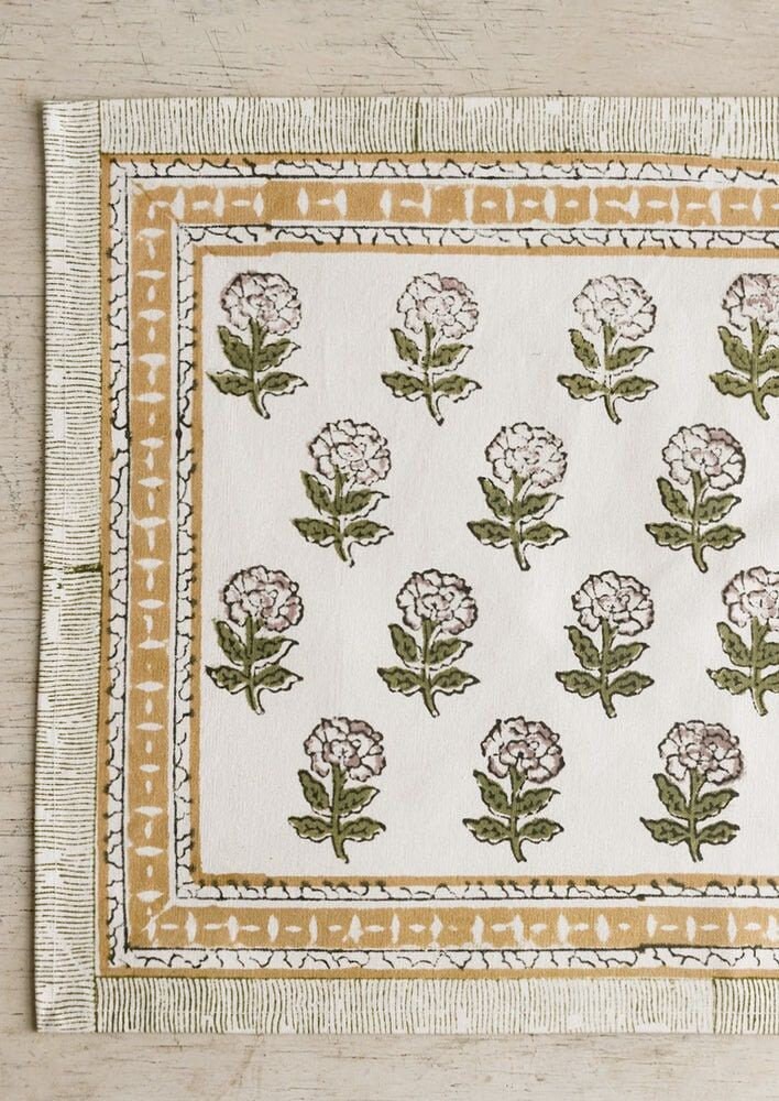 Printofab Hand Block Printed Napkins,cotton Linen Cloth Napkins,linen ...