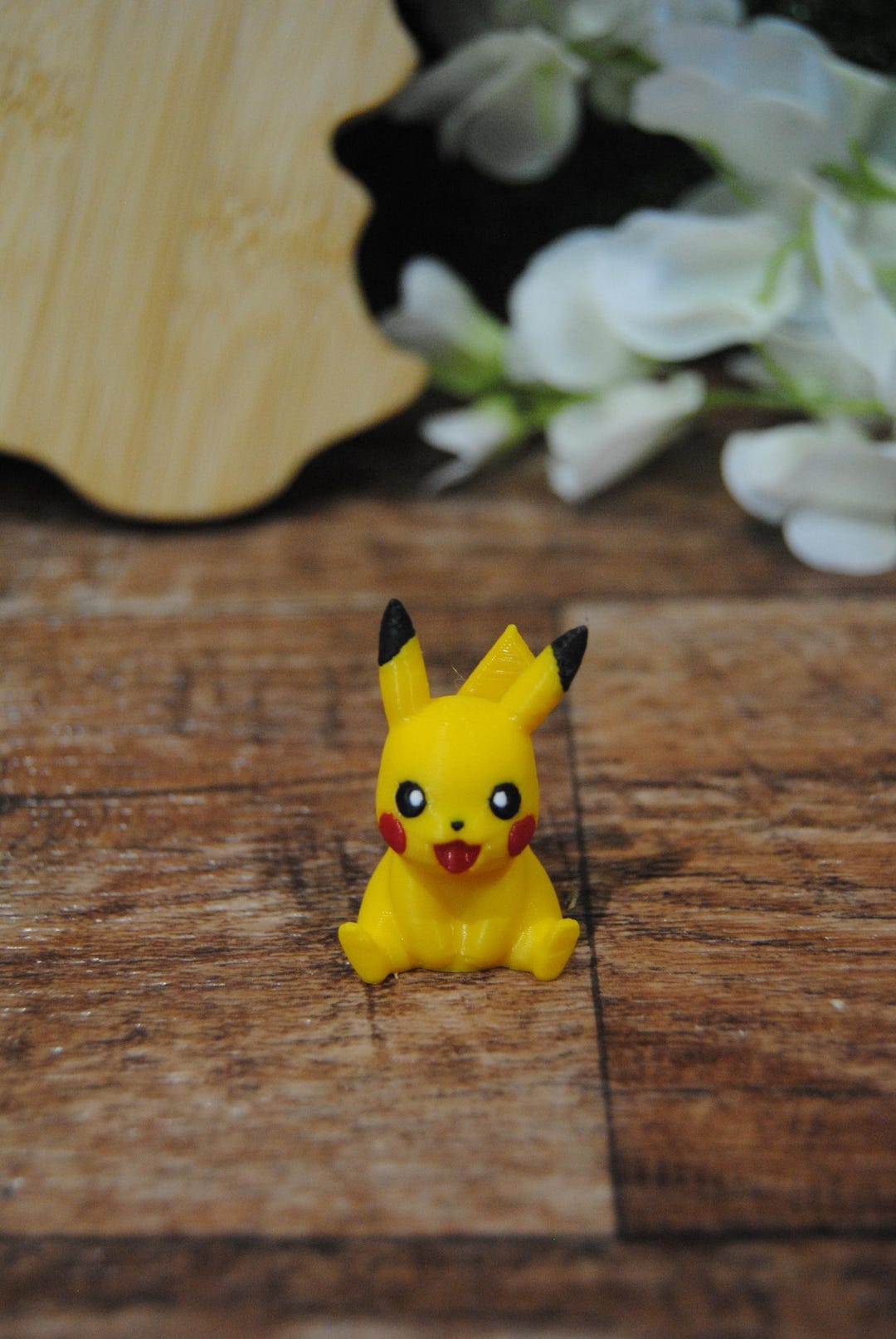 Chibi Pikachu Figures Small 3D Printed Pokemon Figures Pokemon Decor ...