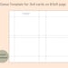 Printable Canva Template for 3x4 Cards, Index Card Template, Jot Card ...
