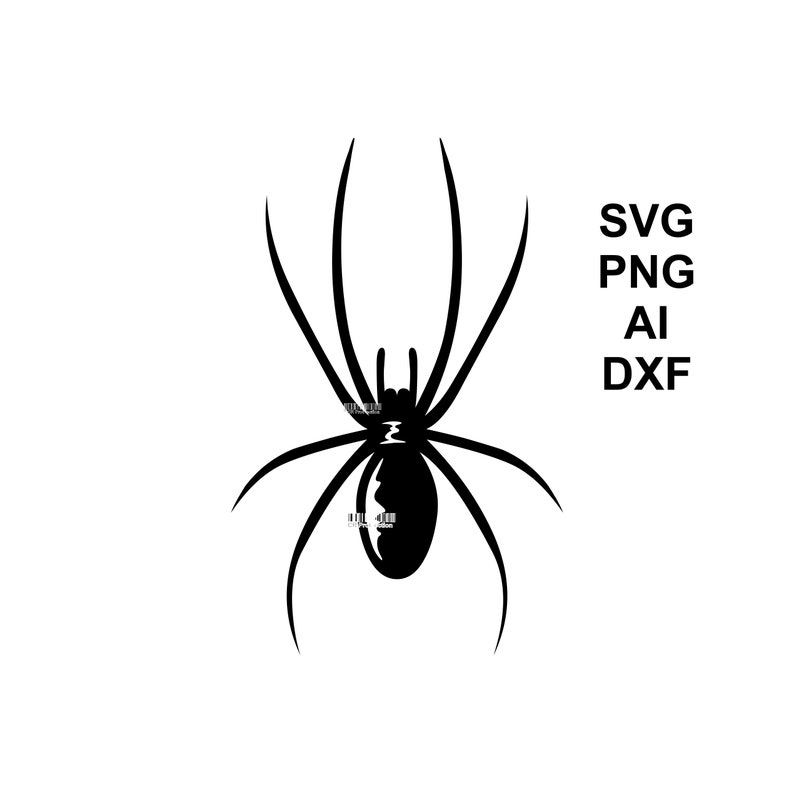 Spider SVG Spider Clipart PNG Instant Download Vector Art - Etsy Australia