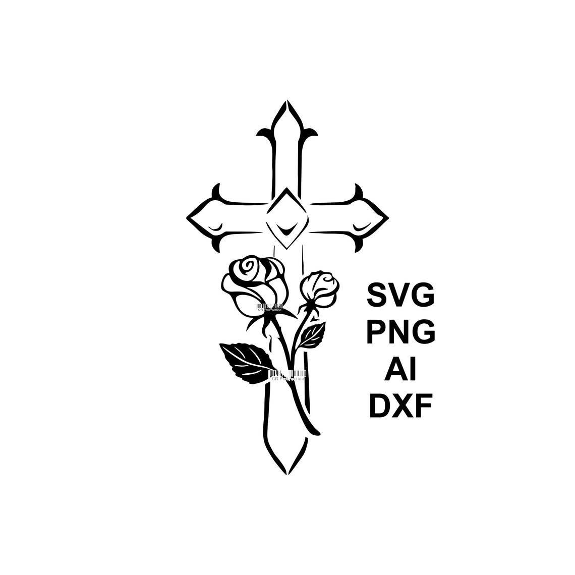 Cross and Rose, Christian Symbolism, Jesus Christ Image, Love of Jesus ...