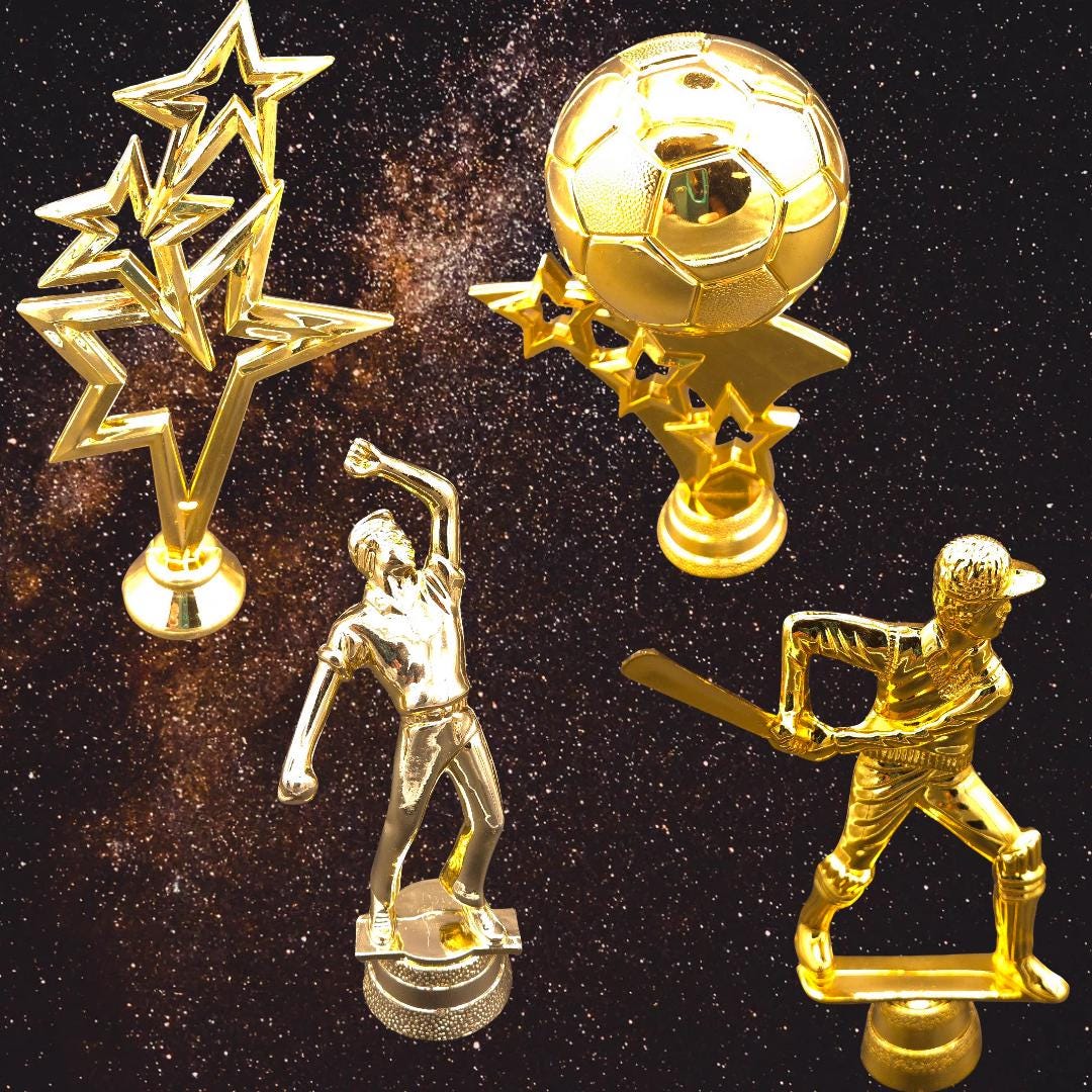 Personalised Trophy, Sports Custom Race Award Personalized Marathon 10k ...