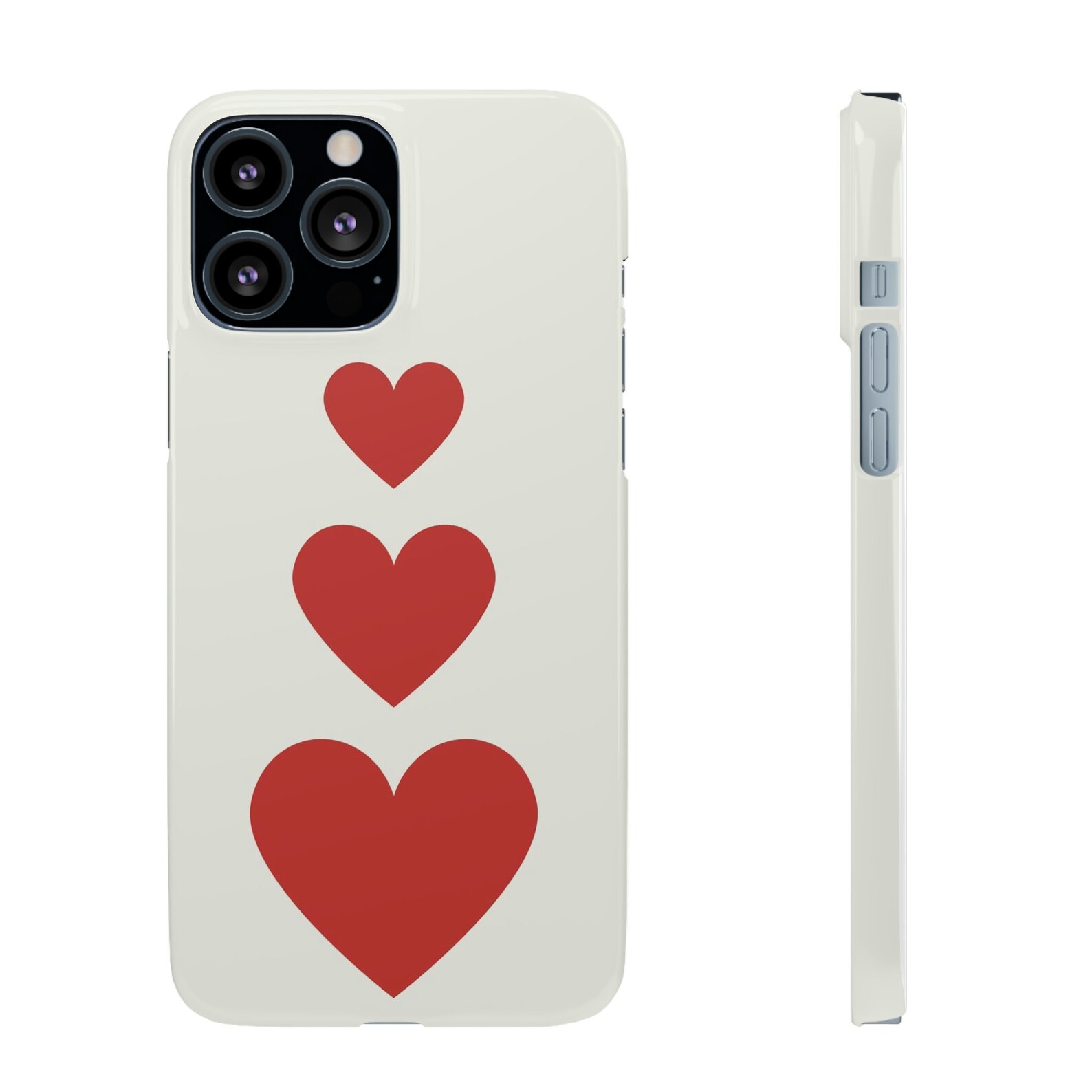 Triple Love Phone Case | Apple iPhone 11, 12, 13: Pro, Max, Mini ...