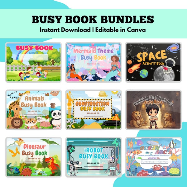 Busy Books - Etsy