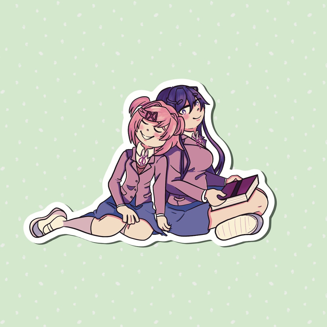 Natsuri DDLC Glossy Vinyl Sticker - Etsy UK