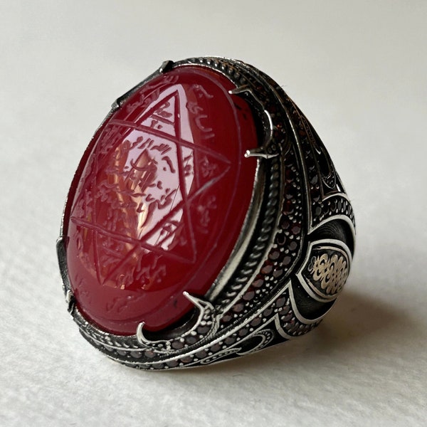 Seal of Solomon Ring - Etsy