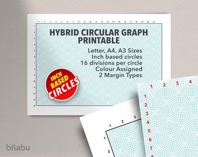 Circle Graph Template (PDF) - Etsy Canada