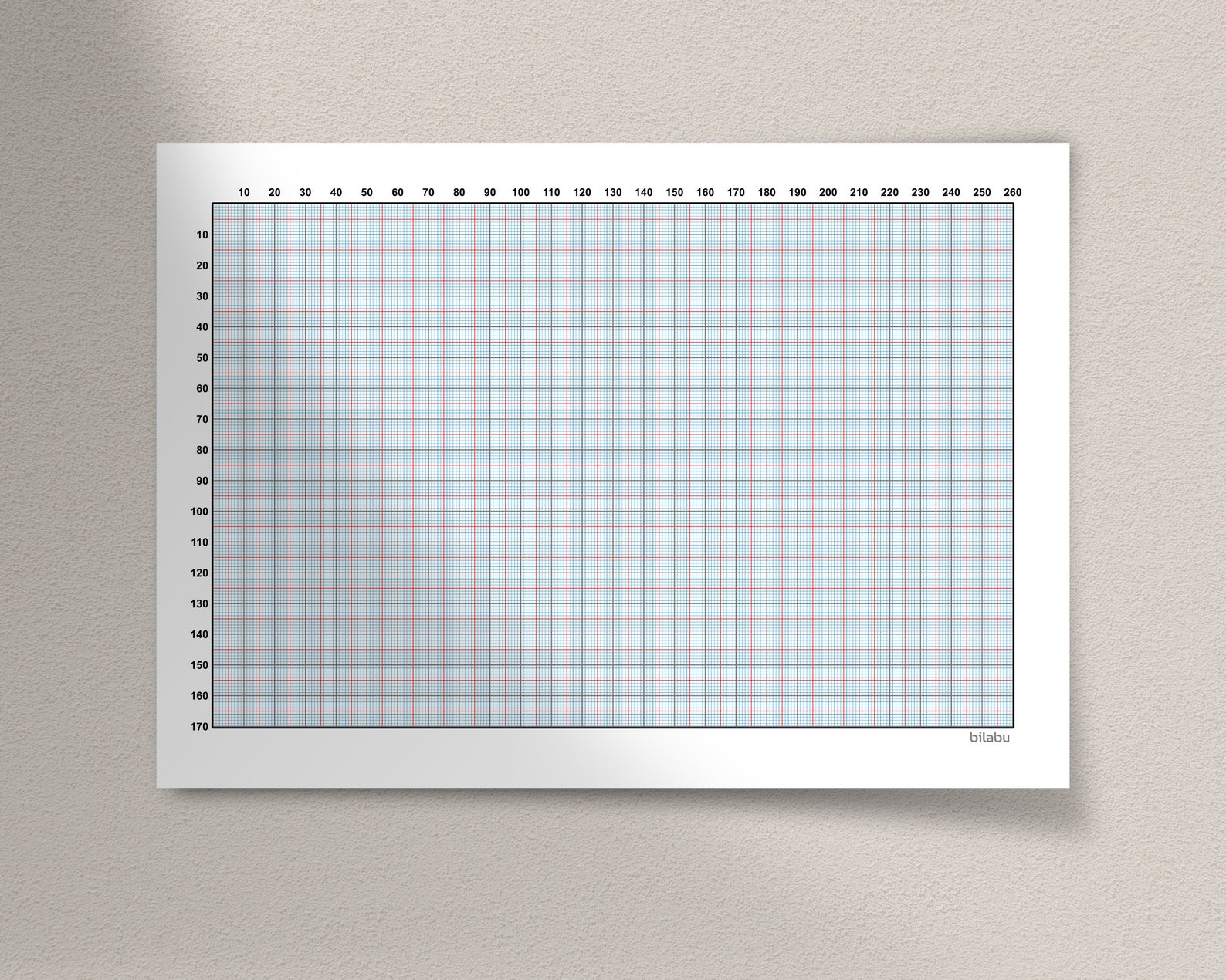 Millimeter Graph Grid Paper Printable, Precision Technical Drawing ...