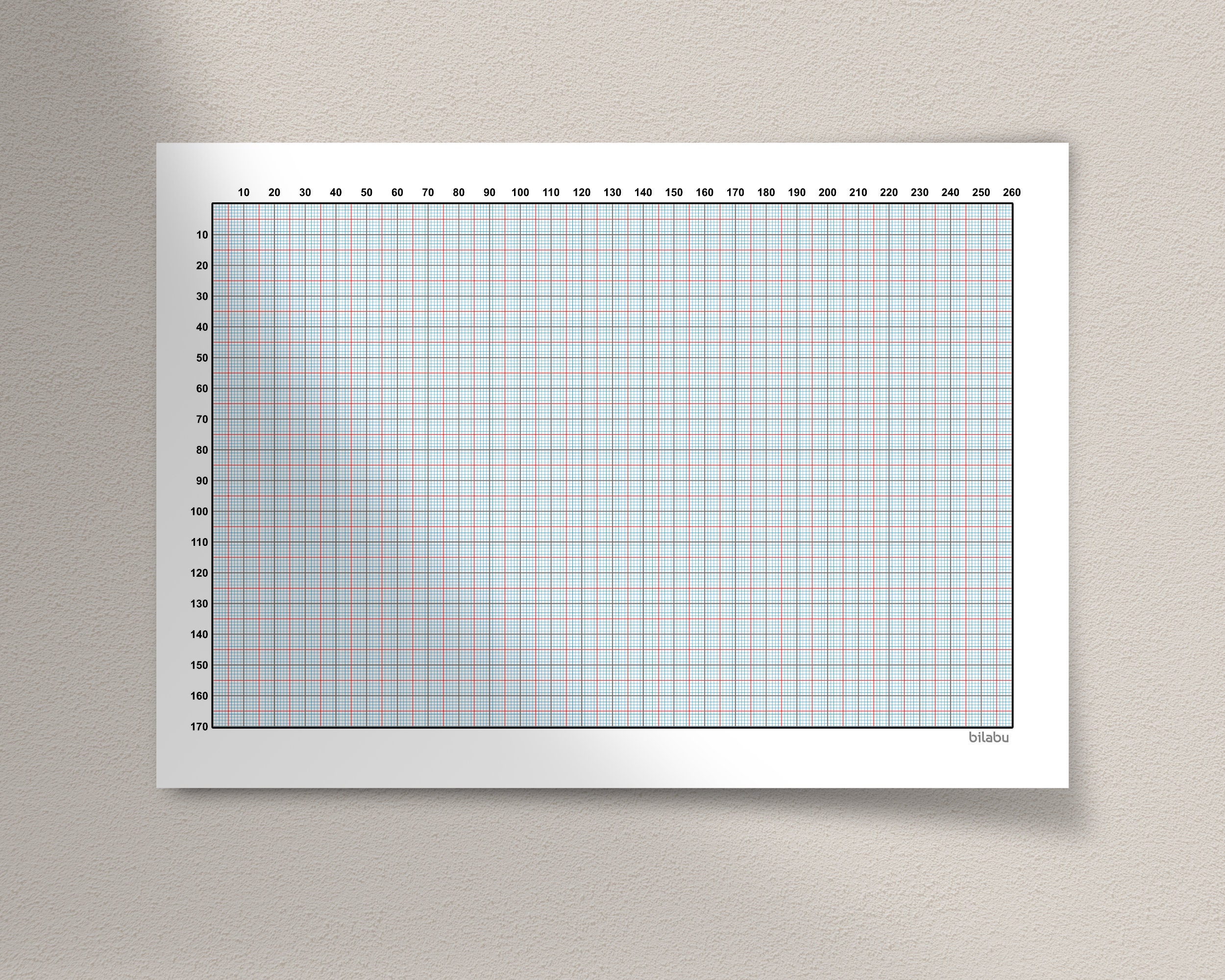 Millimeter Graph Grid Paper Printable, Precision Technical Drawing ...