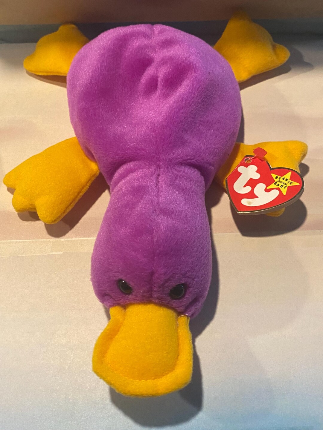 Rare Vintage TY Beanie Baby Patty the Platypus - Etsy