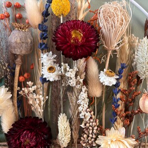 Wildflower Meadow Wall Hanging - Natural Interior Decor With Diverse ...