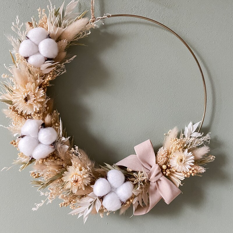 Minimalist Wreath - Etsy