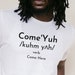 Unisex Gullah Geechee come 'yuh Definition T-shirt for Geechee Culture ...