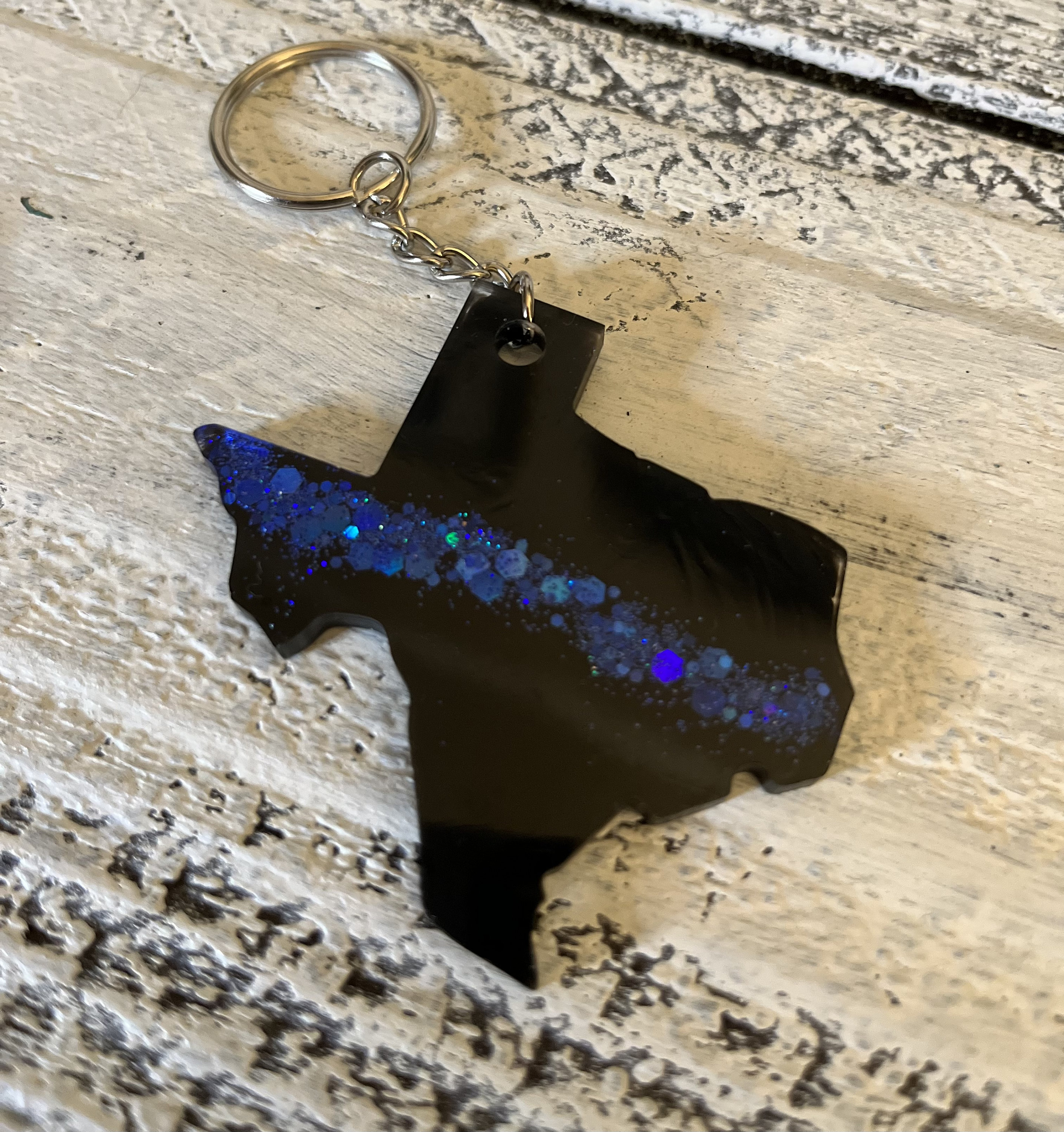 Thin Blue Line State Keychains - Etsy