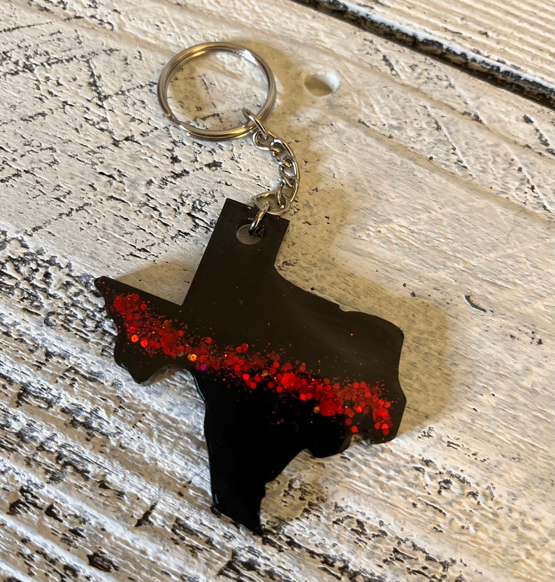 Thin Blue Line State Keychains - Etsy