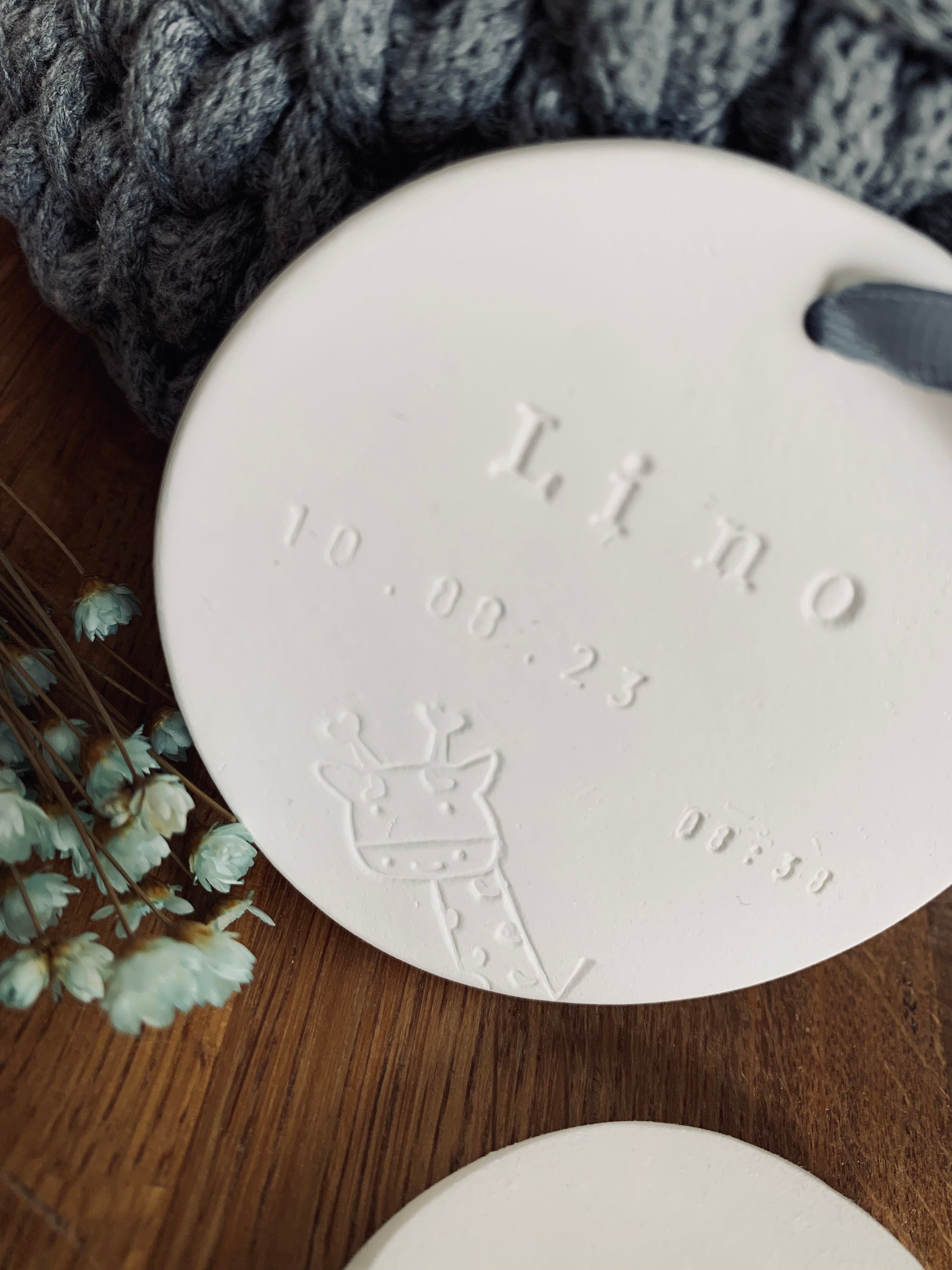 Birth Sign / Name Tag With Dates of Birth / Birth Announcement - Etsy