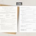 ATS Teacher Resume Template Google Docs, Word + Cover Letter ...