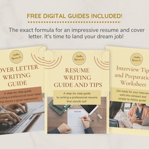 ATS Teacher Resume Template Google Docs, Word + Cover Letter ...