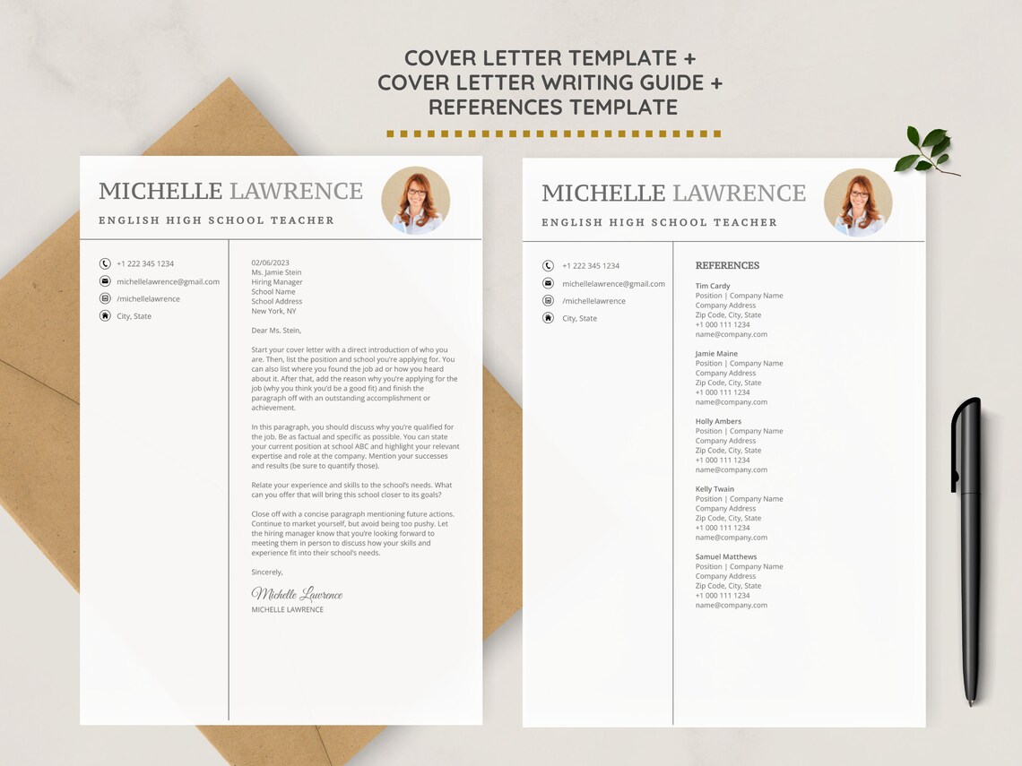 Teacher Resume Template Google Docs & Word 2025 | 1, 2, 3-page ...