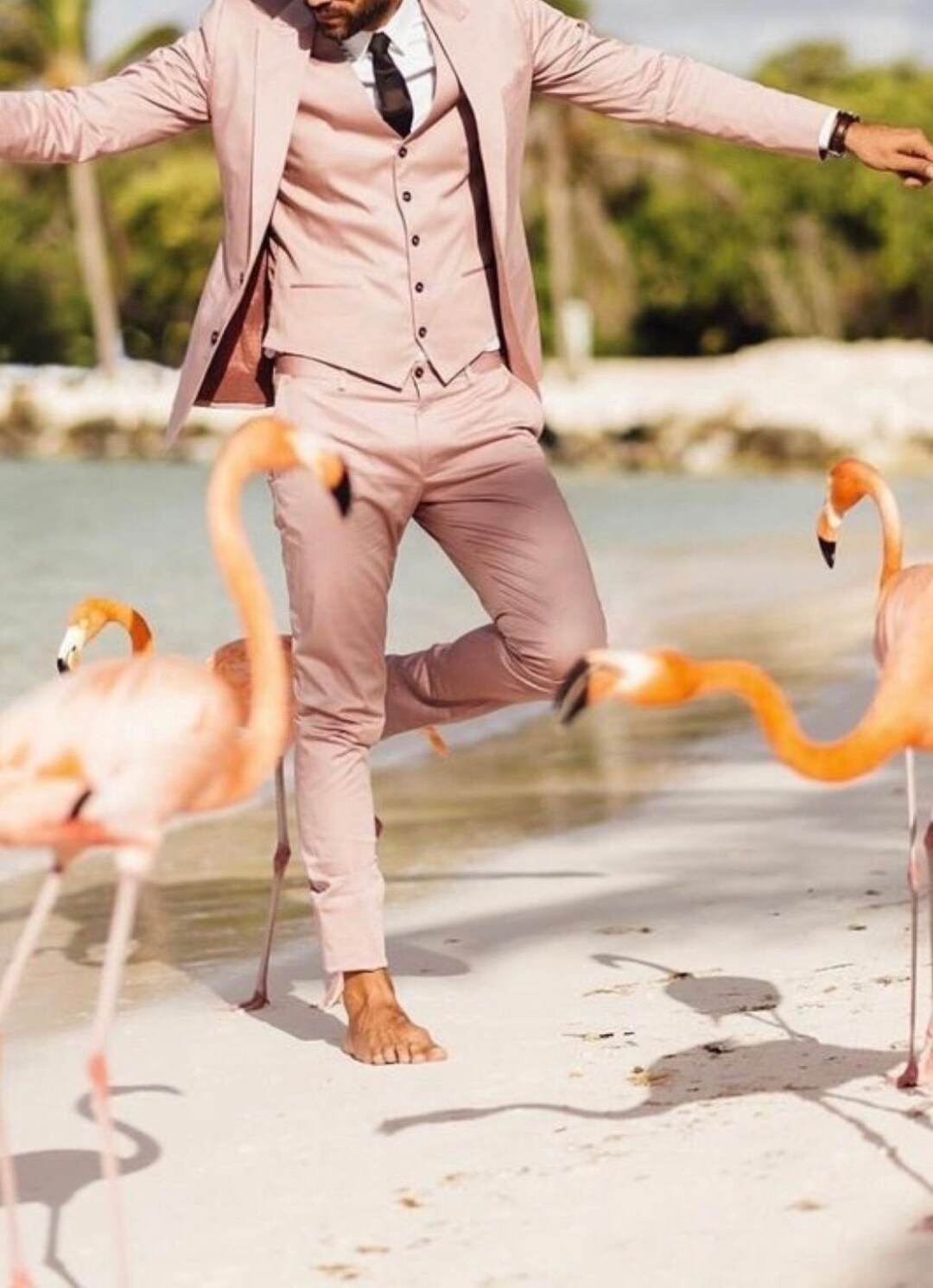 MEN SUIT Men Dusty Pink Suit Men Wedding Suit Men Wedding Clothing Men ...