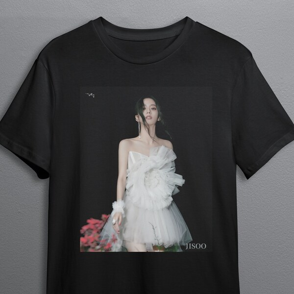 Jisoo Flower Shirt - Etsy