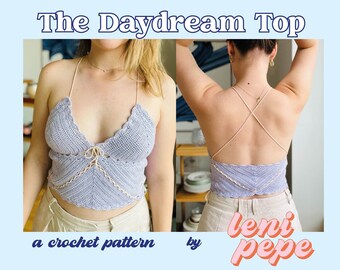 Crochet Boho Spiral Top Pattern - Etsy