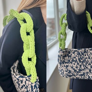 Chunky Chain Bag | Crochet Pattern | PDF - Etsy