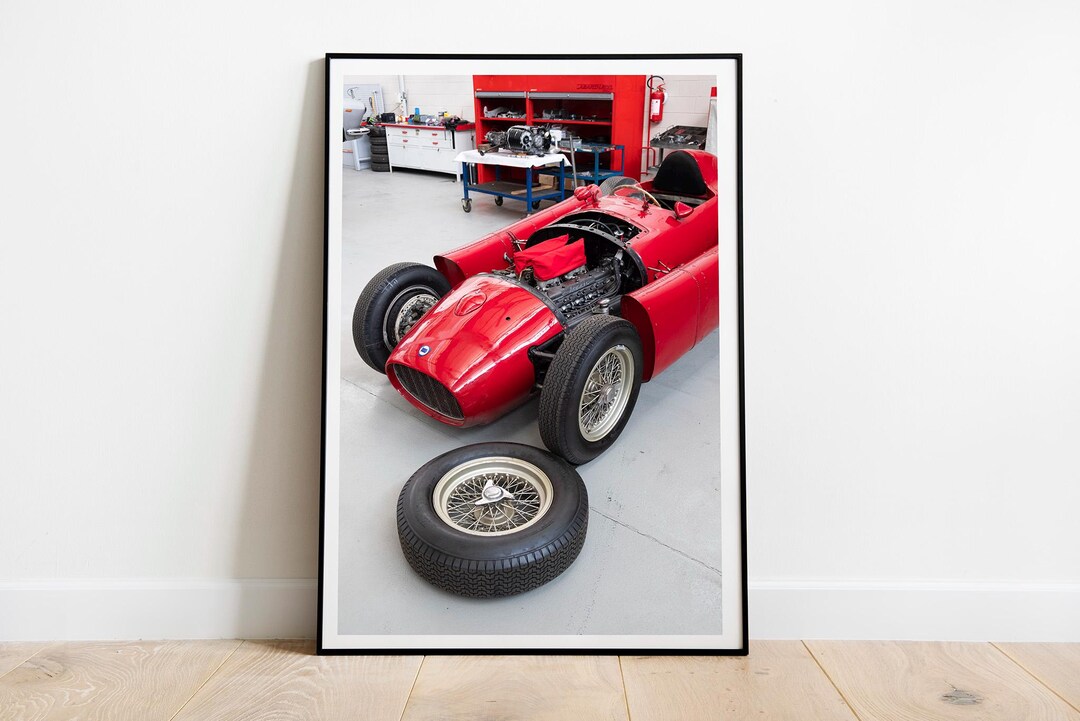 Mural Vintage Car Workshop, Racing Car, Formula 1 Car, Mechanic, Garage ...