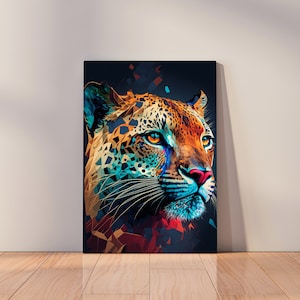 Cheetah Canvas Wall Art Fine Art Large Canvas Wall Art Print - Etsy