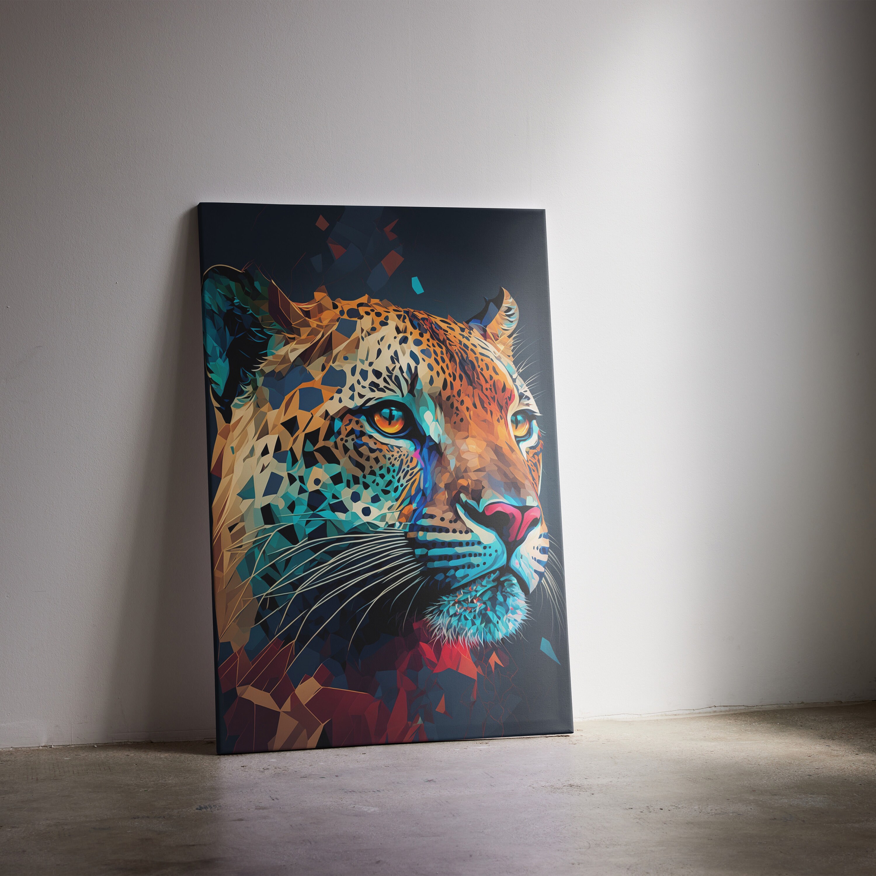 Cheetah Canvas Wall Art Fine Art Large Canvas Wall Art Print - Etsy