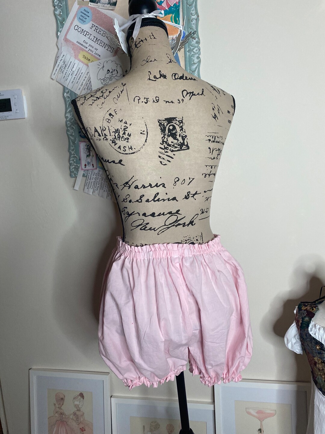 Pretty Bloomers Muslin Lovely Shortie Rennisance/ Pirate/fairwear - Etsy