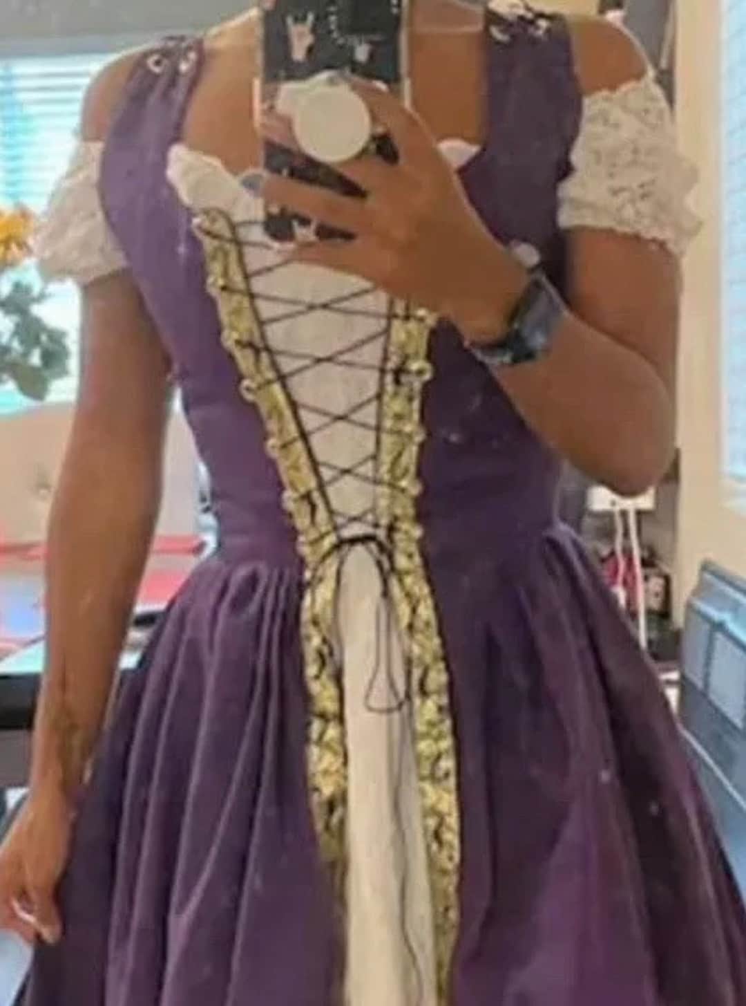 Melissa Corset Dress Full Length /wench Wear/rennisance Outerdress - Etsy