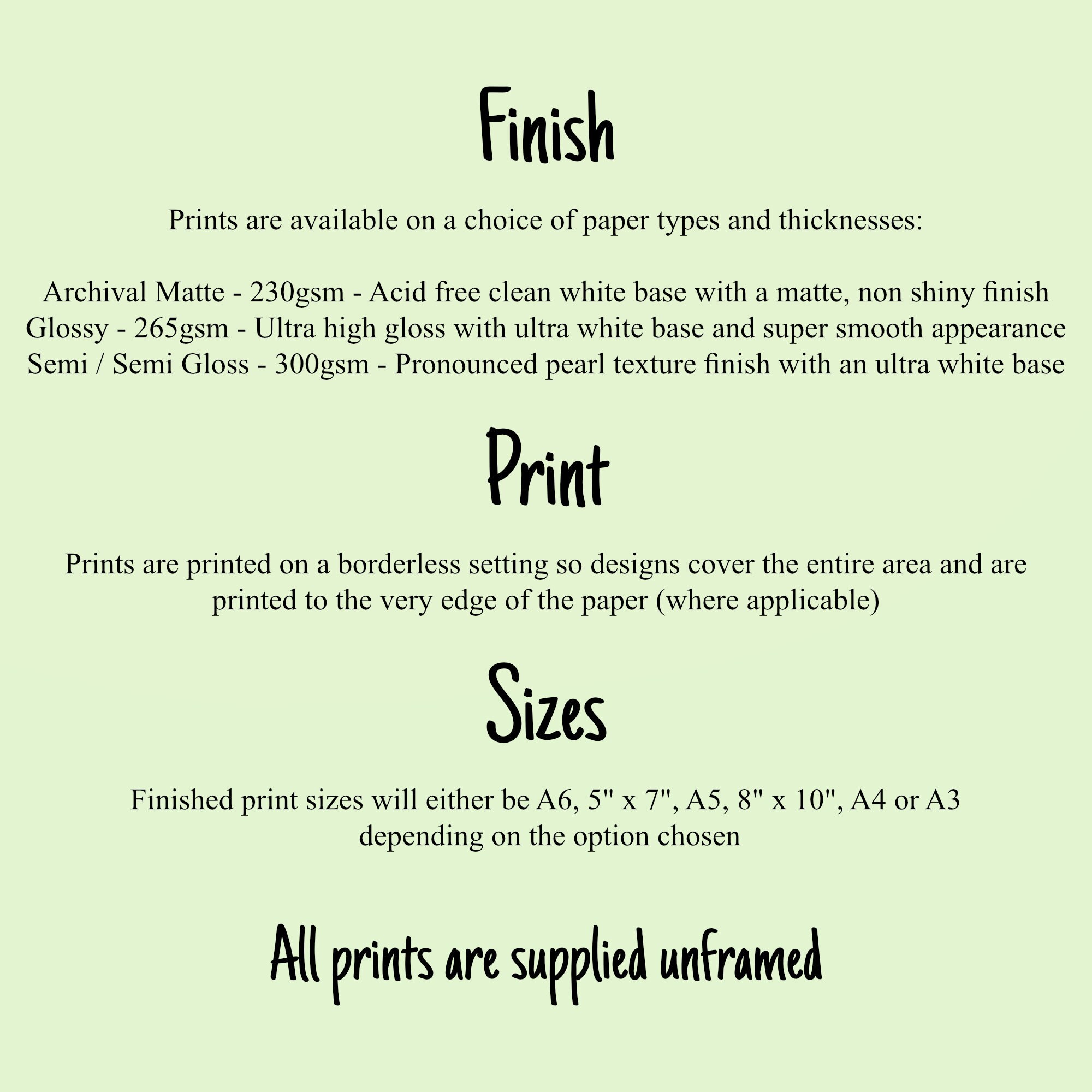 Printed Pastel Alphabet Poster, Educational Wall Art Print, Colourful ...