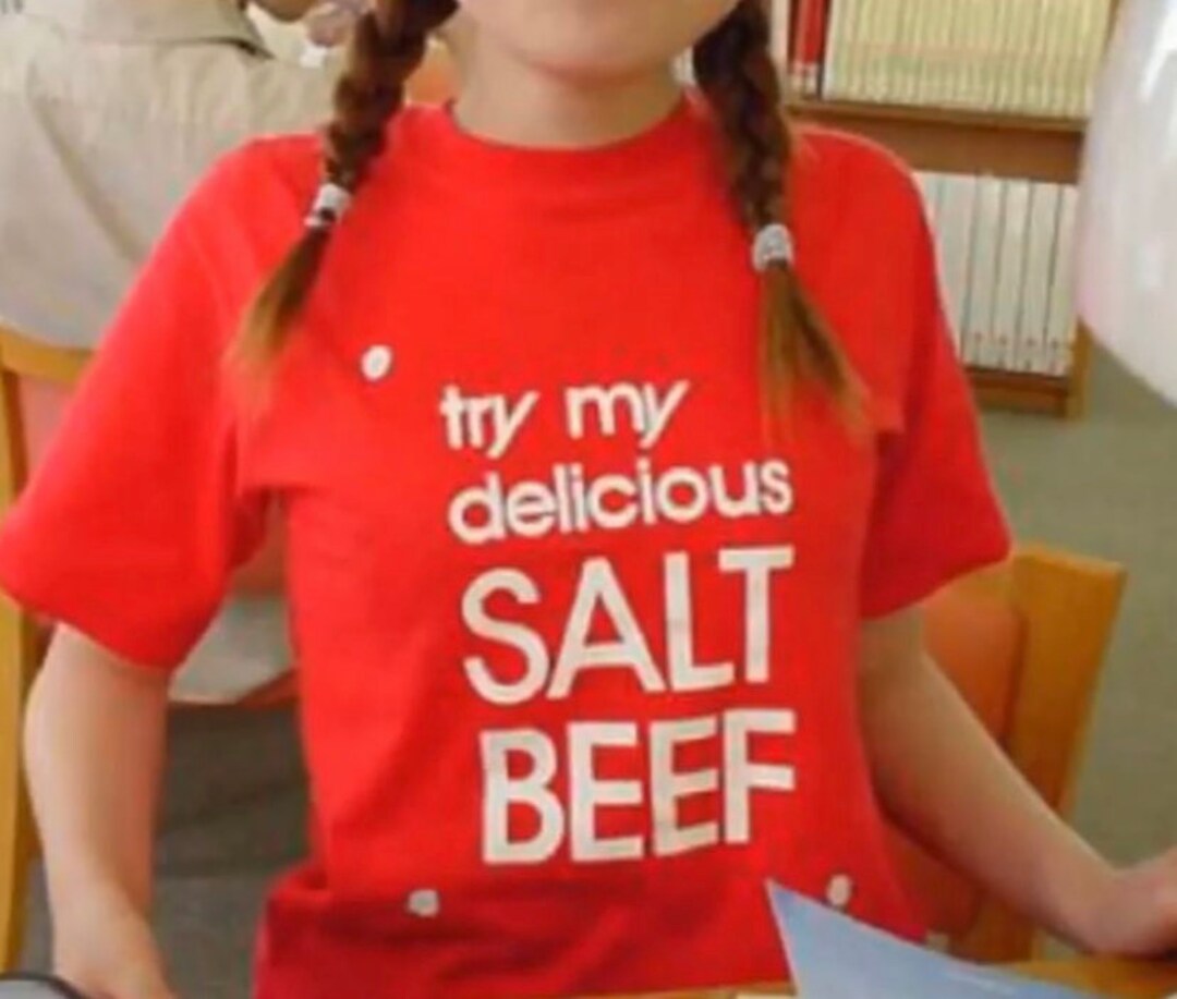 Try My Delicious Salt Beef Cursed T-shirt Y2k Ironic Cursed Twitter ...